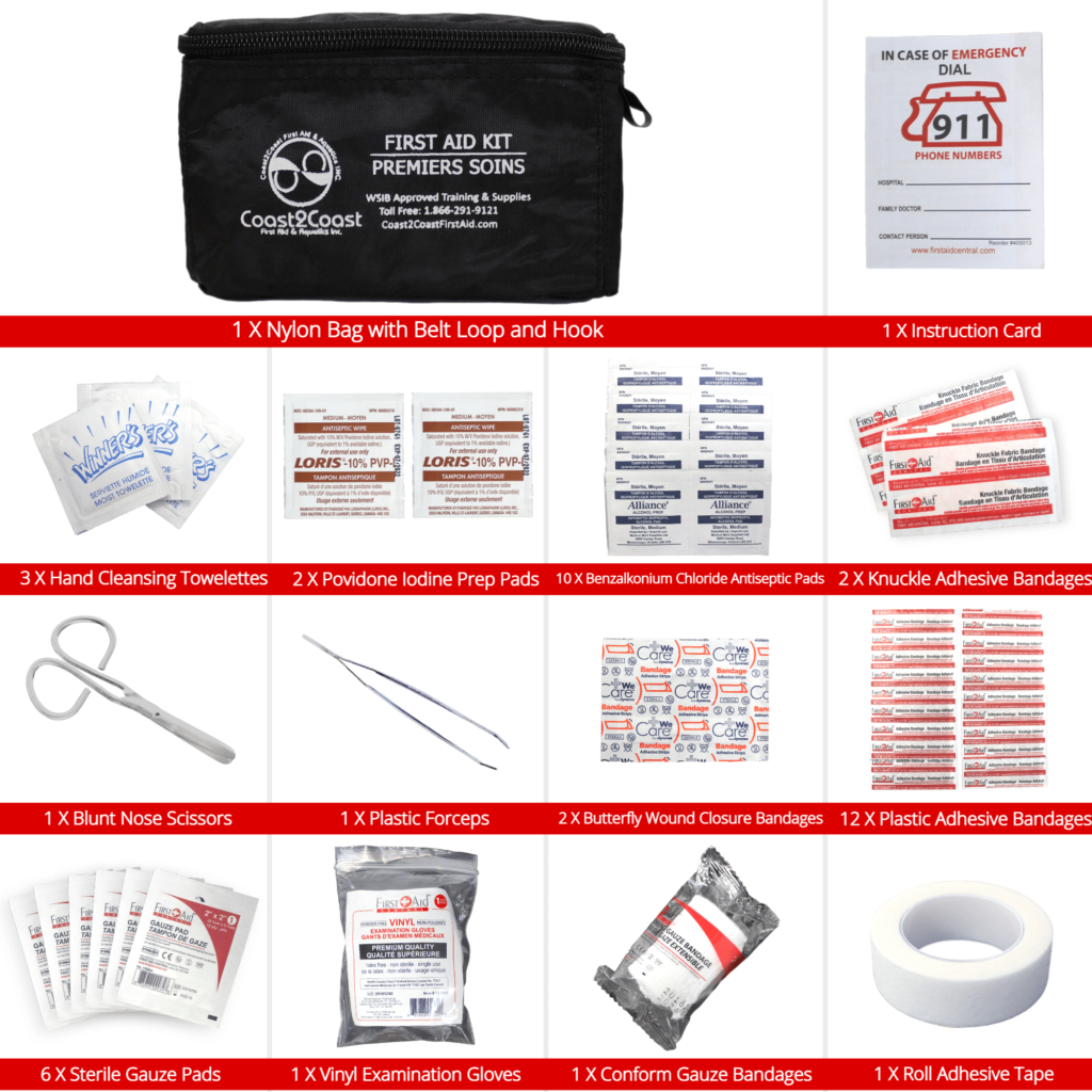 Quick First Aid Kit (Pack of 2) - Coast2Coast Safety Supplies