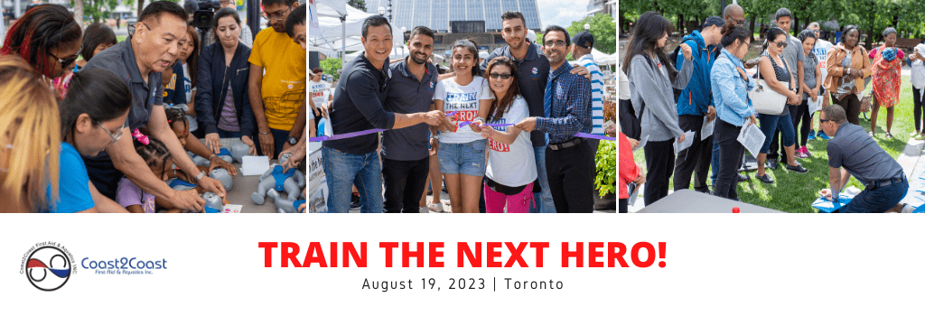 Train The Next Hero! Free First Aid and CPR Workshop Ontario